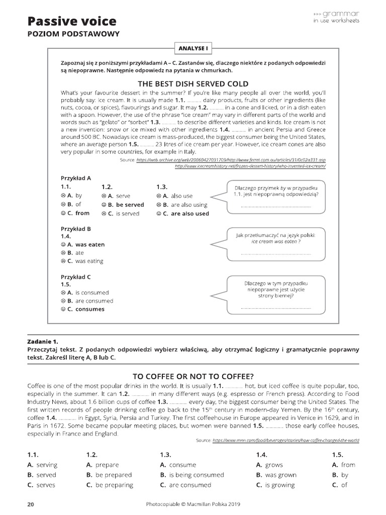 Passive Voice Revision | PDF