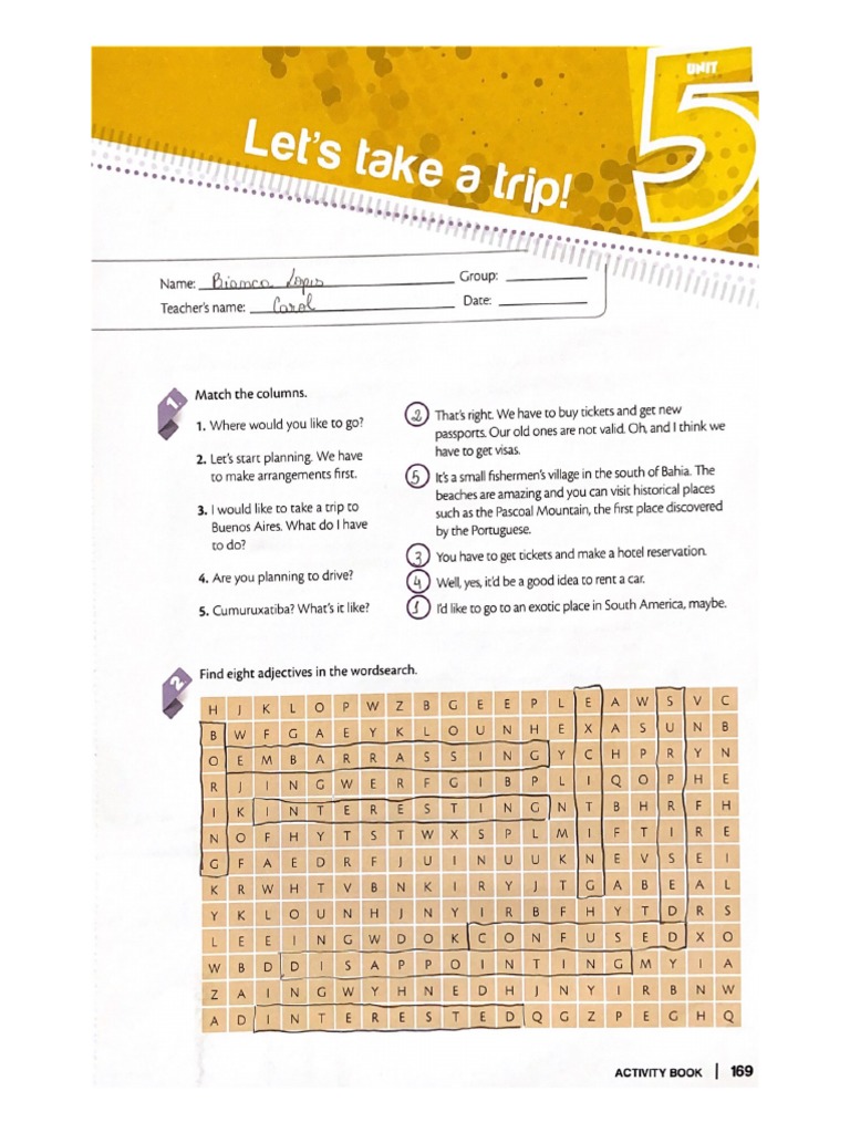 Homework Unit 5 | PDF