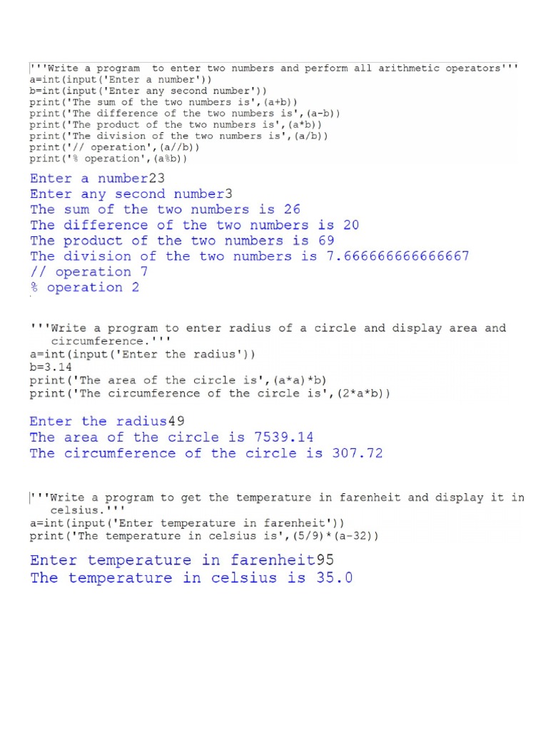 C.S Practical File Class-11 | PDF