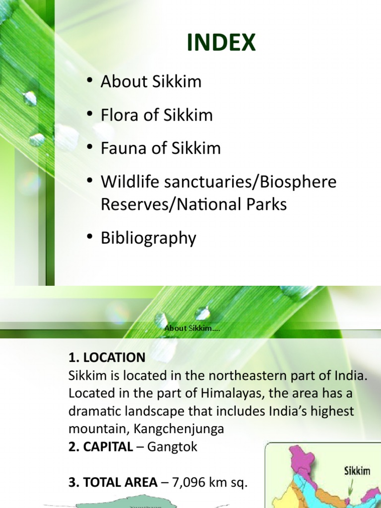 Flora and Fauna of Sikkim Overview | PDF | Himalayas | Organisms