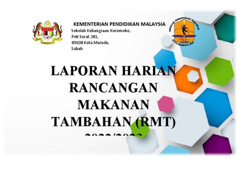 Cover Buku Laporan RMT | PDF