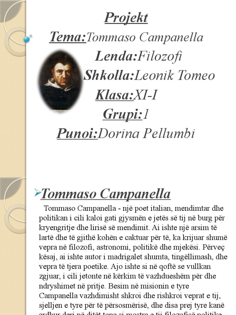 Projekt Tema: Lenda:Filozofi Shkolla:Leonik Tomeo Klasa:XI-I Grupi:1 ...