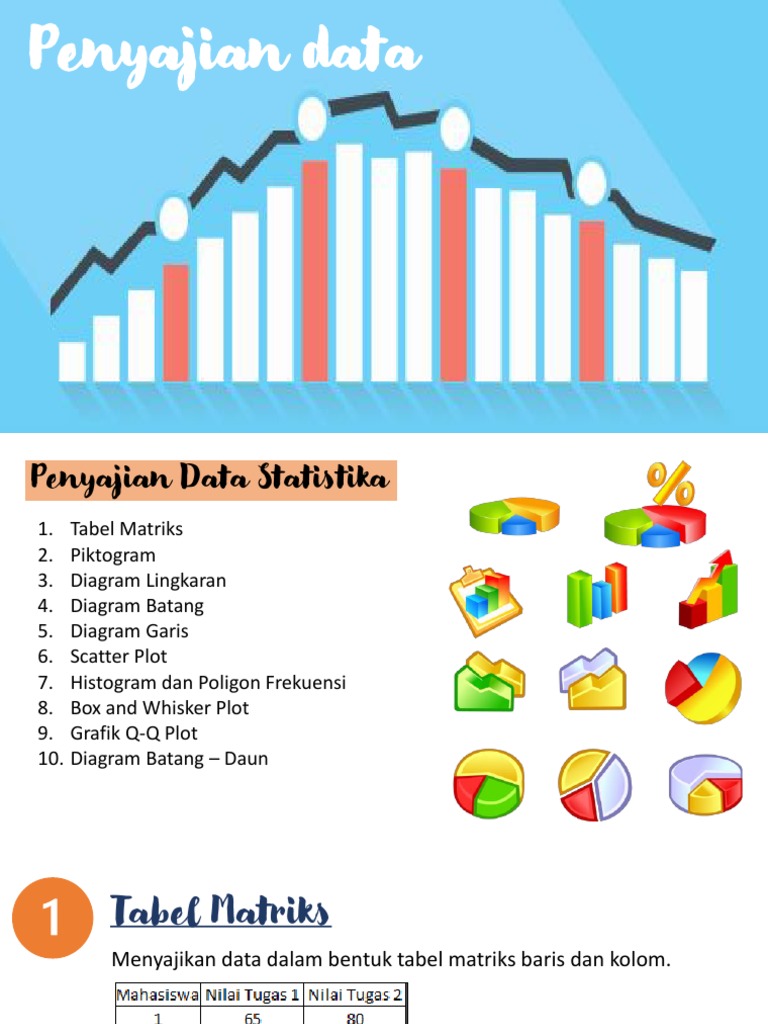 Metode Penyajian Data Statistika | PDF