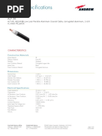 LDF5 50a | PDF | Coaxial Cable | Telecommunications Engineering