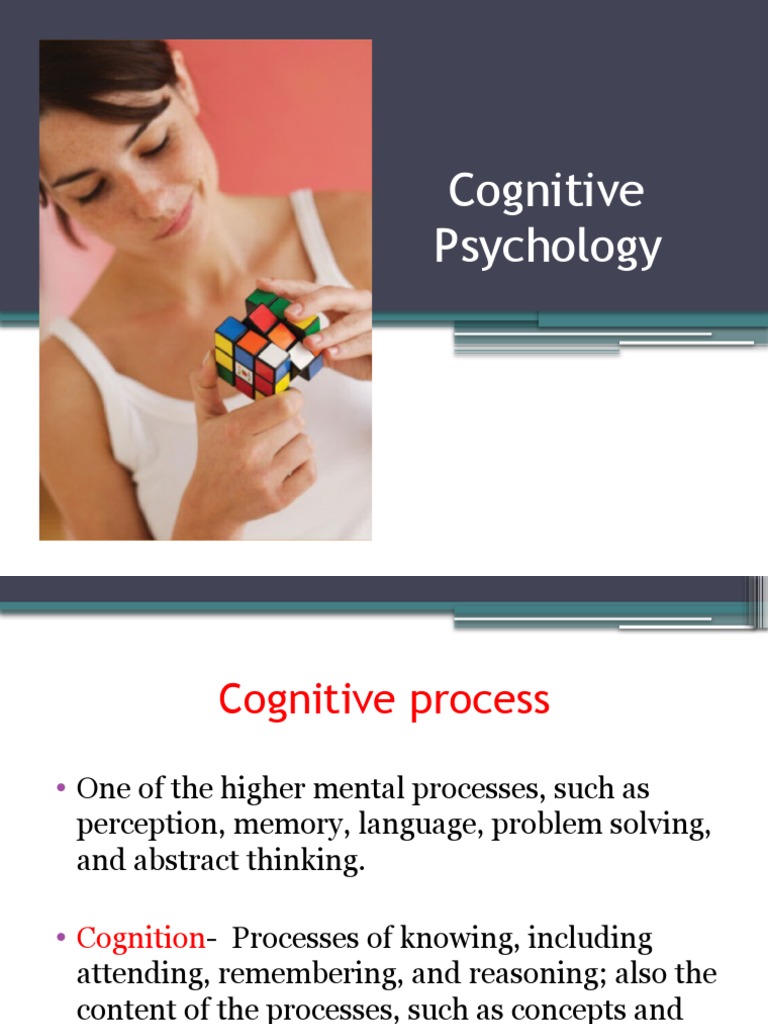 Lecture 8 - Cognitive Processes | PDF | Cognition | Thought