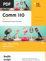 Radio Script Example | PDF