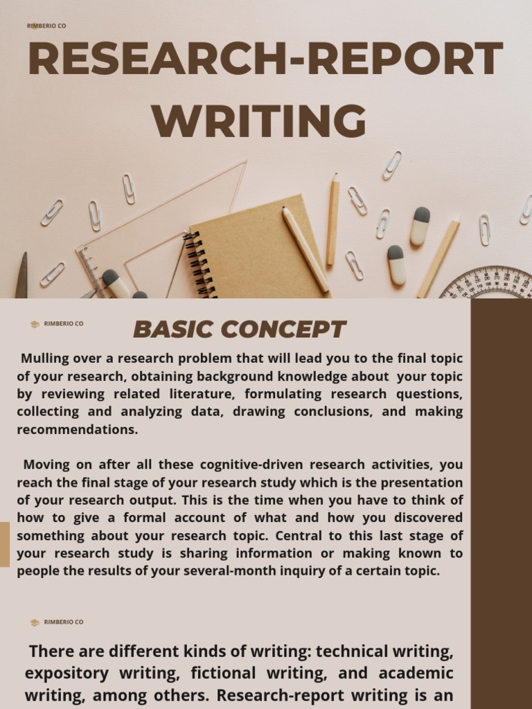 Research-Report Writing | PDF | Data | Data Analysis