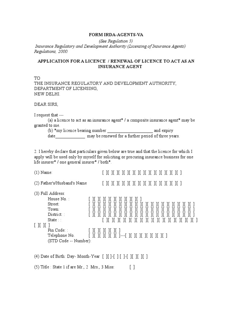 Agents Forms | PDF | Insurance Broker | Identity Document