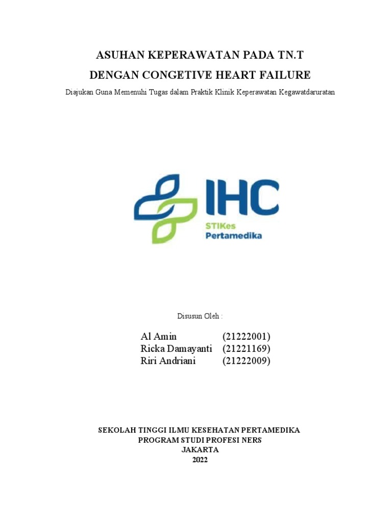 Makalah Kelompok - Askep CHF | PDF