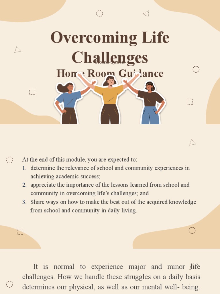 Overcome Life Challenges | PDF | Experience | Learning