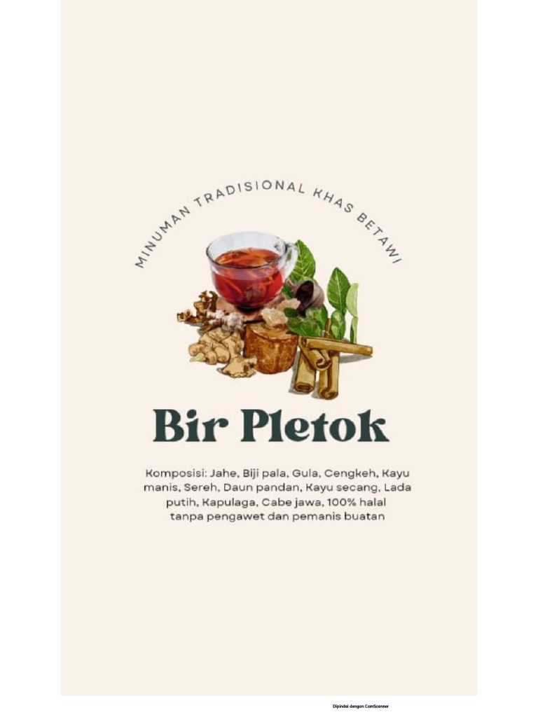 Logo Bir Pletok - 2 - Logo Minuman Bir Pletok | PDF