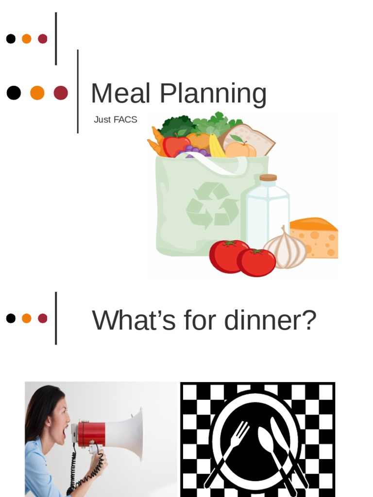 Meal Planning | PDF | Meal | Food And Drink Preparation