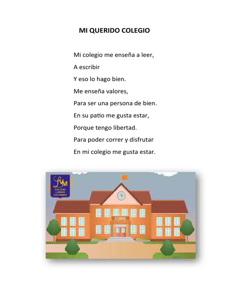 Mi Querido Colegio | PDF
