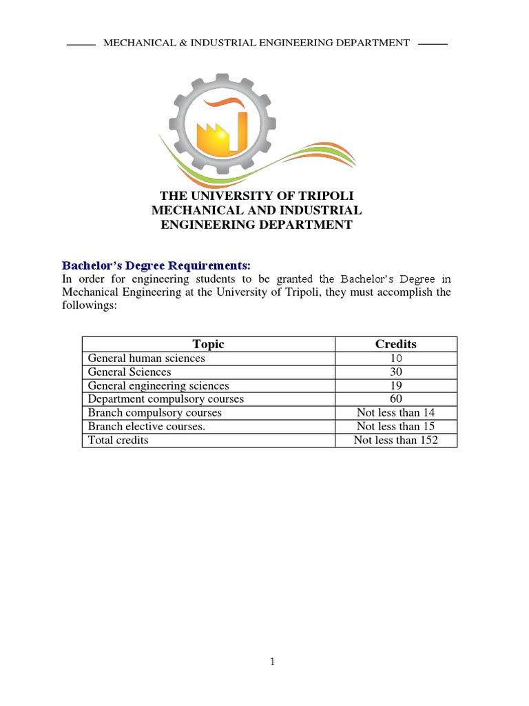 ME Courses Prereq | PDF