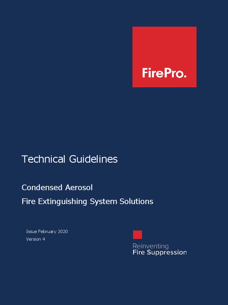FirePro Technical Guidelines - V4 - February 2020 | PDF | Technology ...