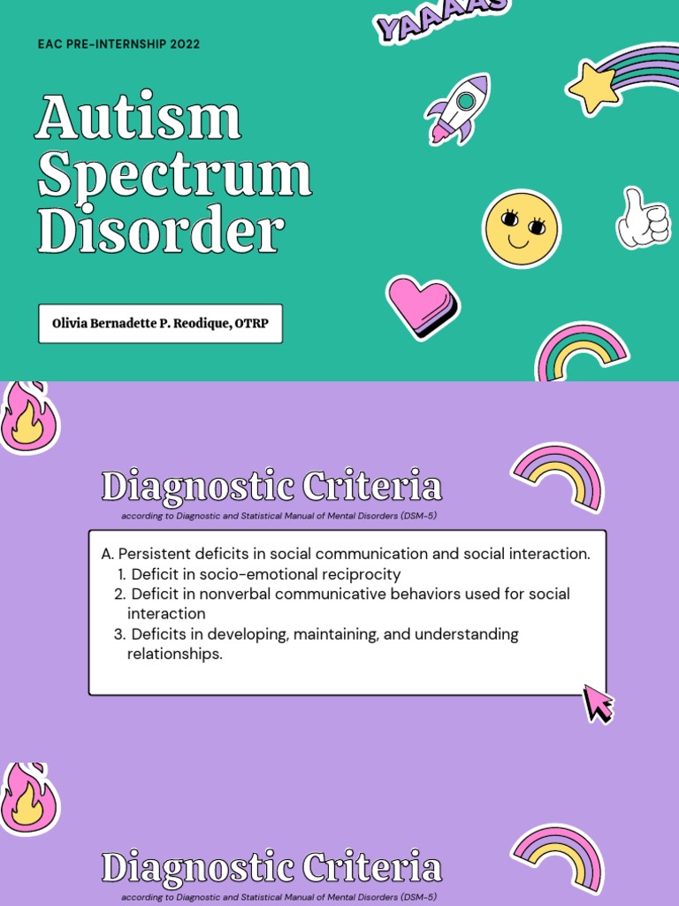 Autism Spectrum Disorder | PDF | Autism | Autism Spectrum