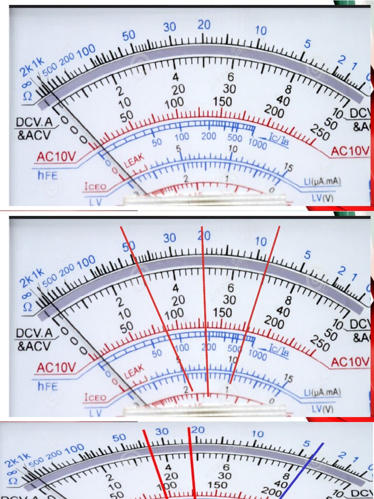 OHMMETER & VOLTMETER Exercises (Autosaved) | PDF