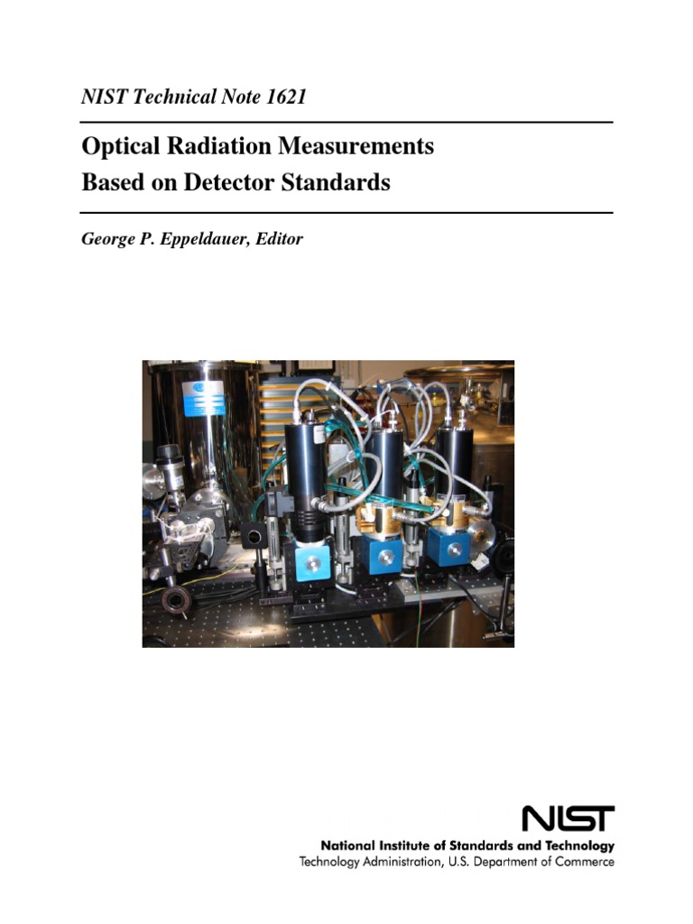 Optical Radiation Measurements | PDF