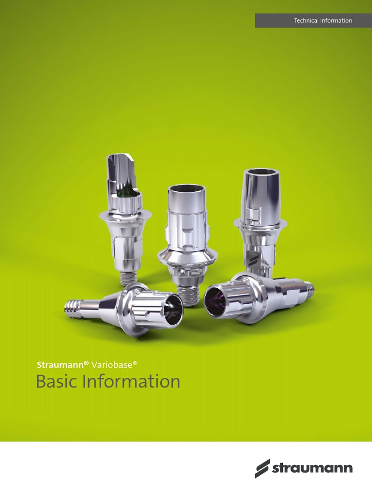 Straumann® Pro Arch Tailored To Fit. Designed To Last. | PDF | Dental ...