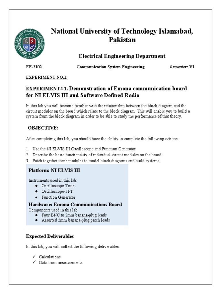 Lab 1 | PDF | Phase (Waves) | Software Defined Radio