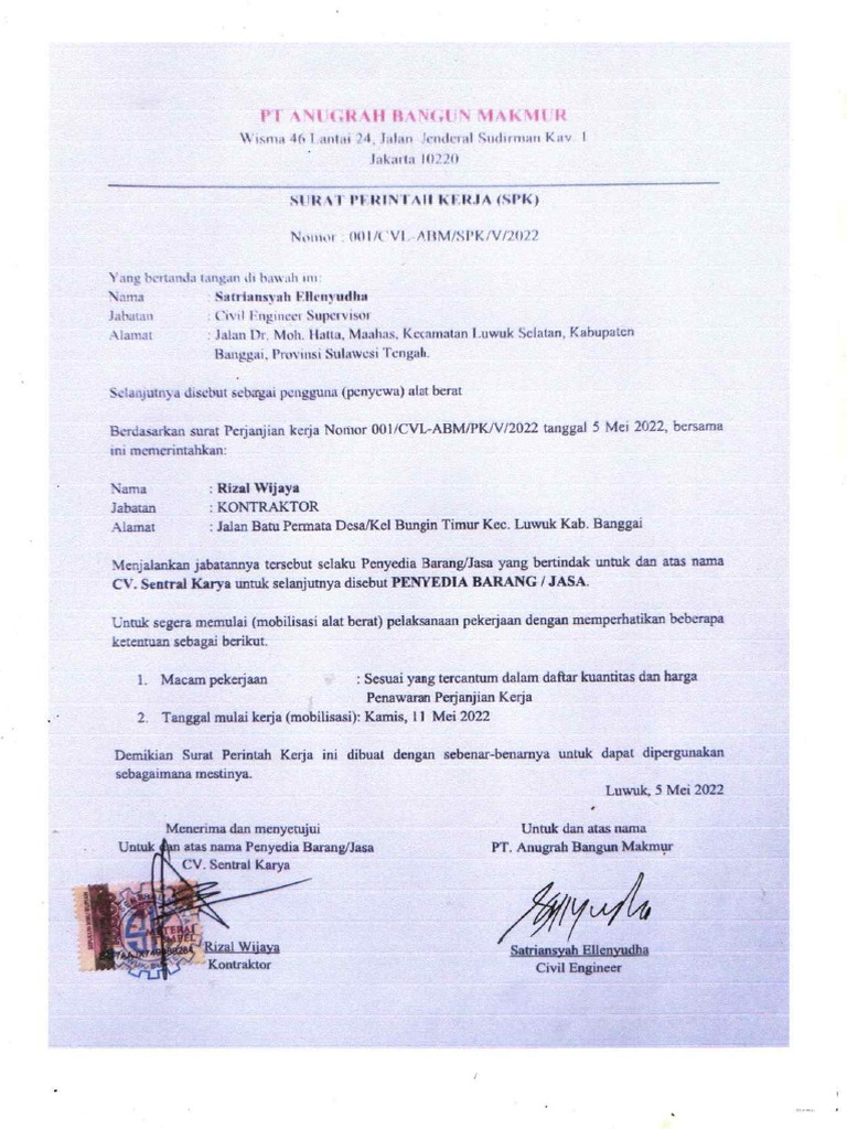 SPK Central & Oliver | PDF