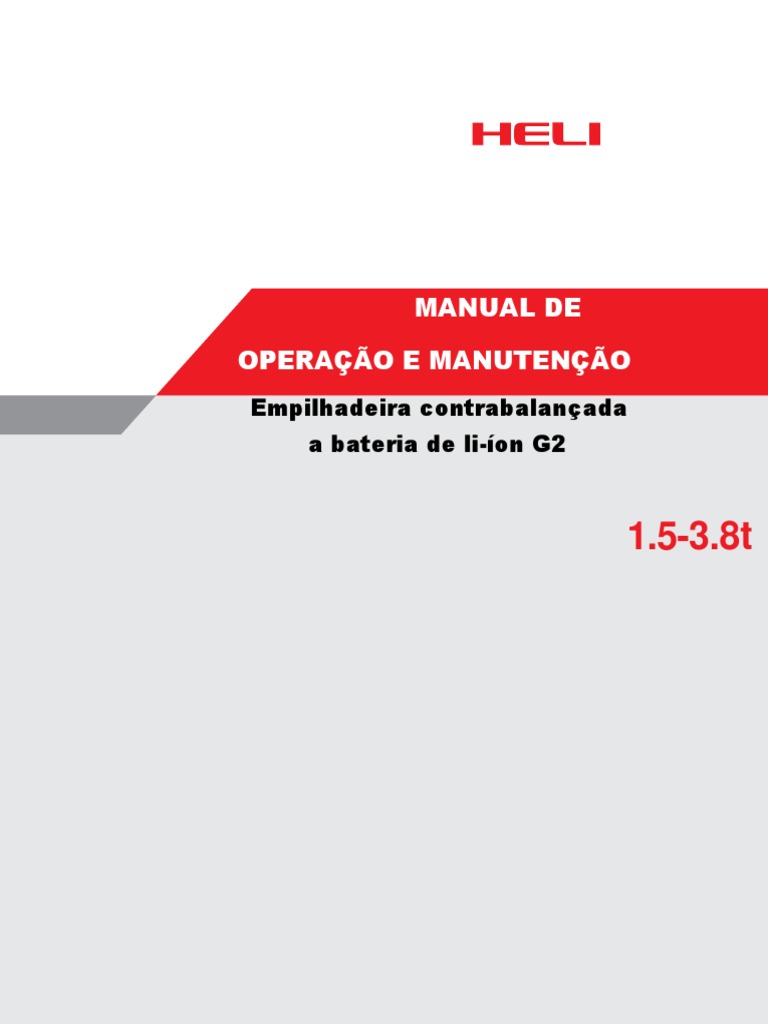 Manual CPD 1,5 - 3,8 FINAL | PDF | Freio | Válvula