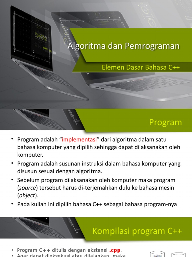 Elemen Dasar CPP | PDF | Komputer