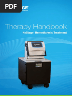 NxStage Therapy Handbook APM907 | PDF | Hemodialysis | Medical Specialties