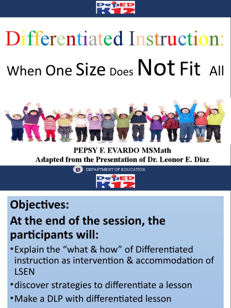 Differentiated Instruction | PDF | Differentiated Instruction | Cognition