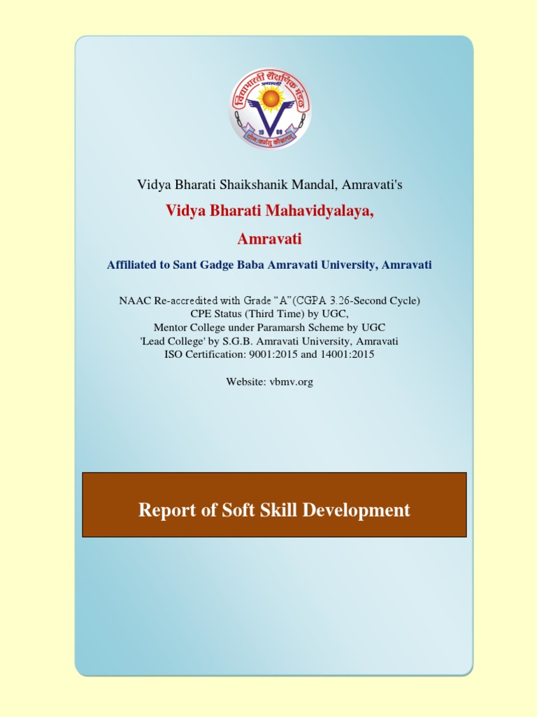 Report_Soft_Skill_Development (1) | PDF | Communication | Skill