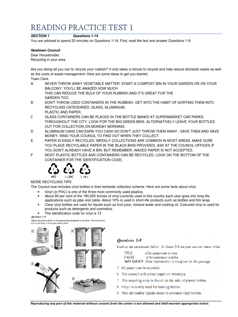 Newtown Council Recycling Guide | PDF