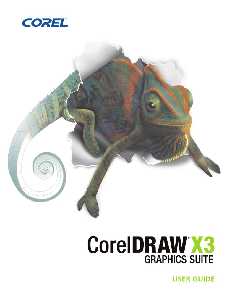 CorelDRAW® Graphics Suite X3 | PDF | Raw Image Format | Graphic Design