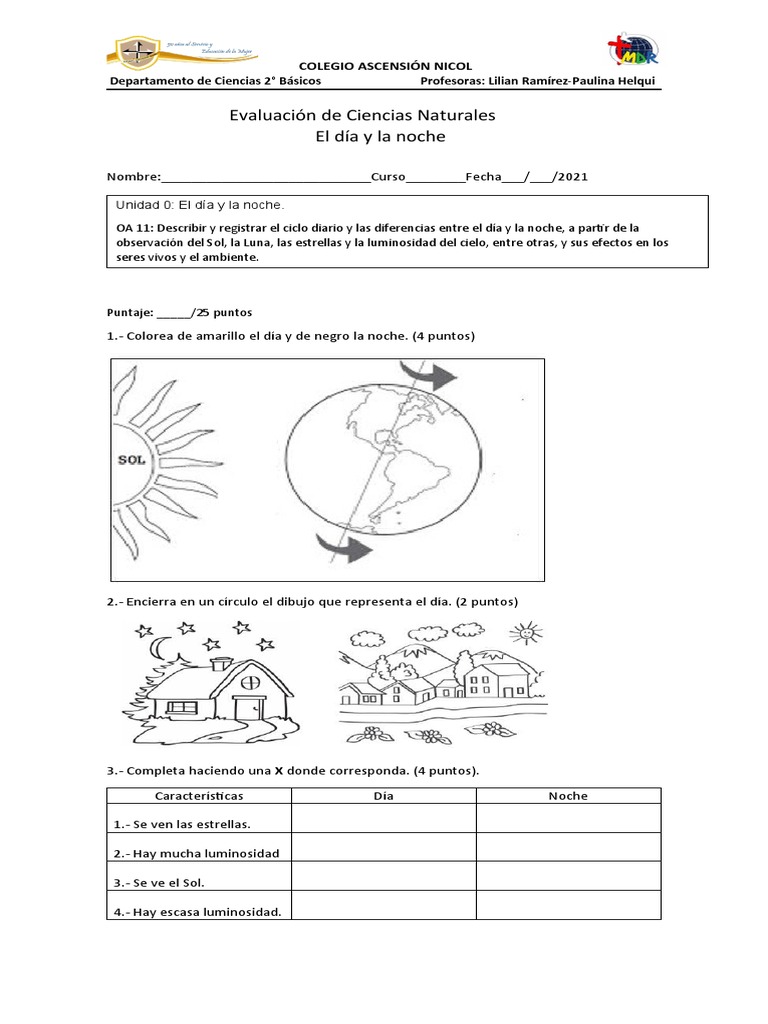 Guía Evaluada Ciencias Pdf
