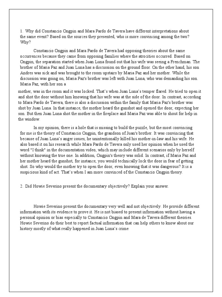 Essay Activity 2 | PDF