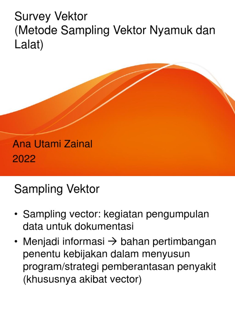 Metode Dan Survei Vektor | PDF