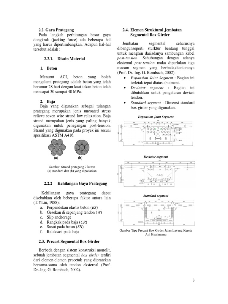 Analisa Struktur Box Girder-3 | PDF