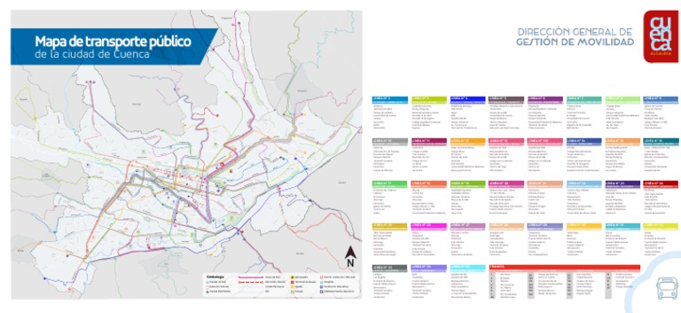 Mapa Transporte Publico HORIZONTAL FINAL | PDF