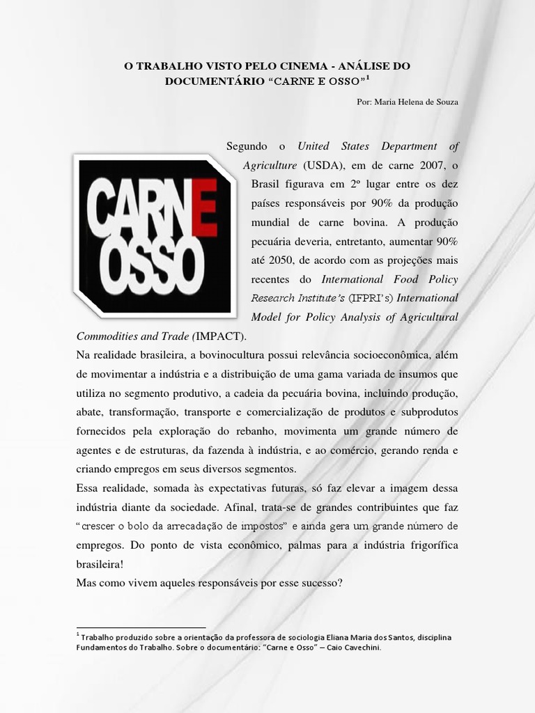 Carne e Osso | PDF | Bem-estar | Ciências e Matemática