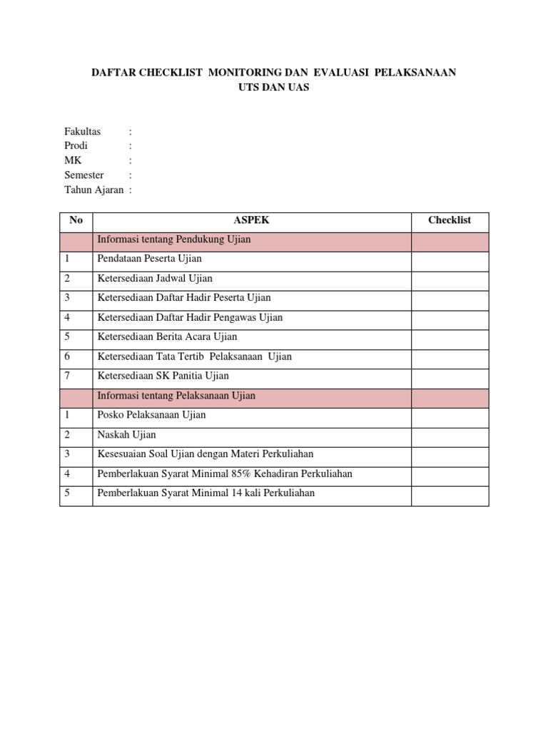 Monitoring Evaluasi UTS UAS UMPR | PDF | Bisnis