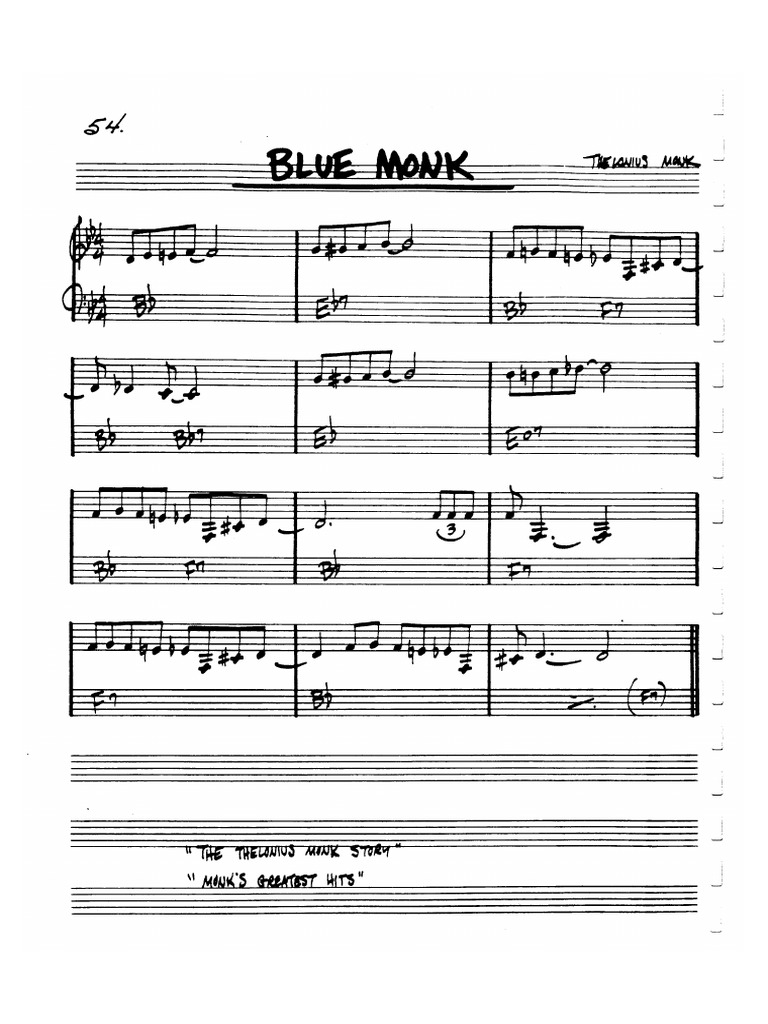 Blue Monk | PDF