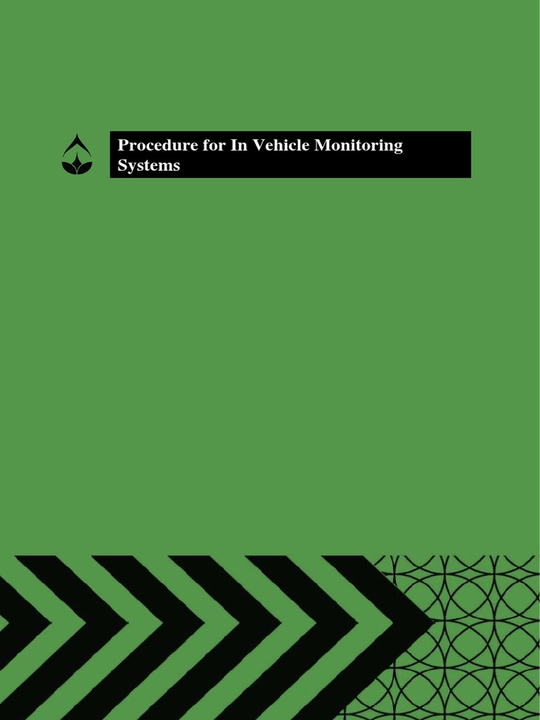 Procedure For in Vehicle Monitoring Systems | PDF | Trailer (Vehicle ...