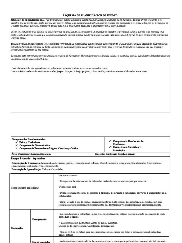 Plan Mensual de Septiembre Completo | PDF | Evolución | Aprendizaje