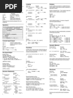 Oracle SQL Cheatsheet | PDF | Table (Database) | Data Management