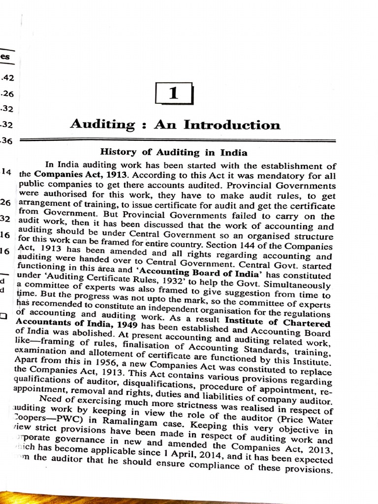 Chapter 1 Auditing | Download Free PDF | Audit | Financial Audit