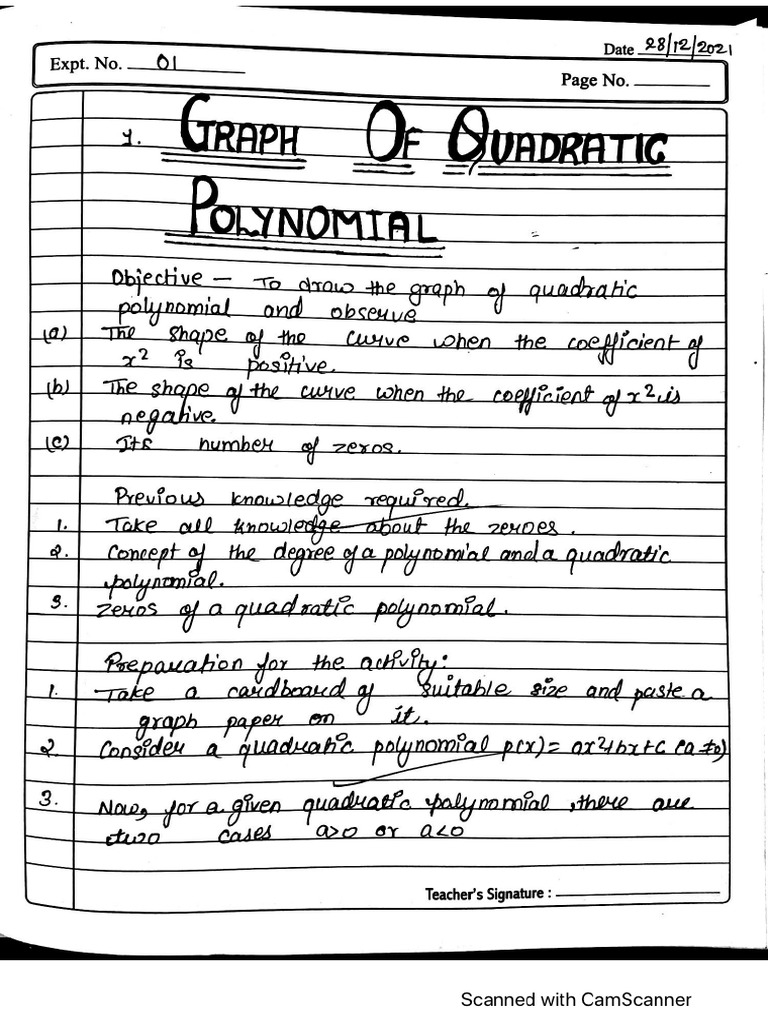 Class 10th Math Labmanual | PDF