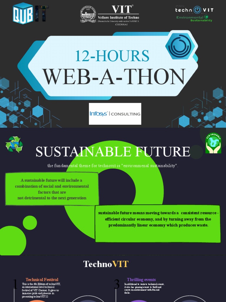 Webathon Rules and Guide Lines | PDF | Sustainability