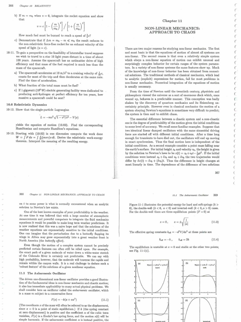 Classical Mechanics A Modern Perspective - Vernon Barger Martin Olsson | PDF | Resonance | Damping