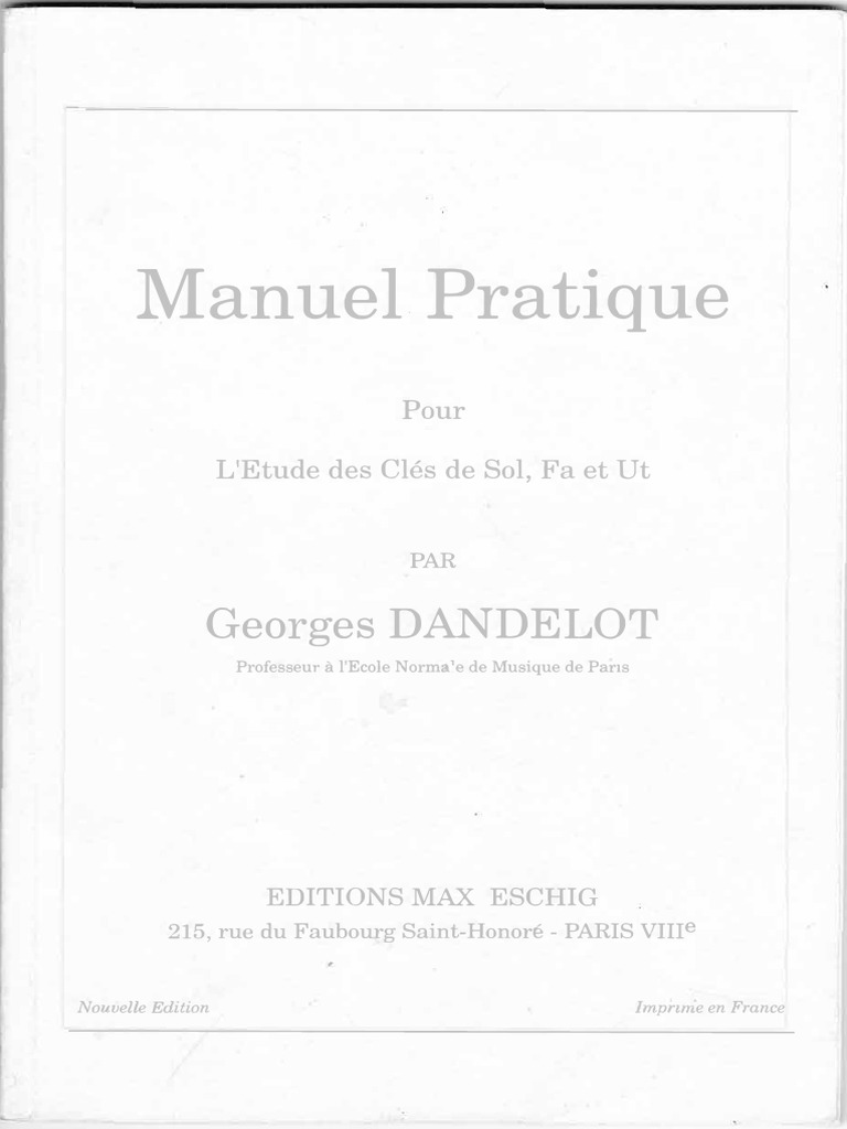 Dandelot | PDF | Cor d'harmonie | Orchestre