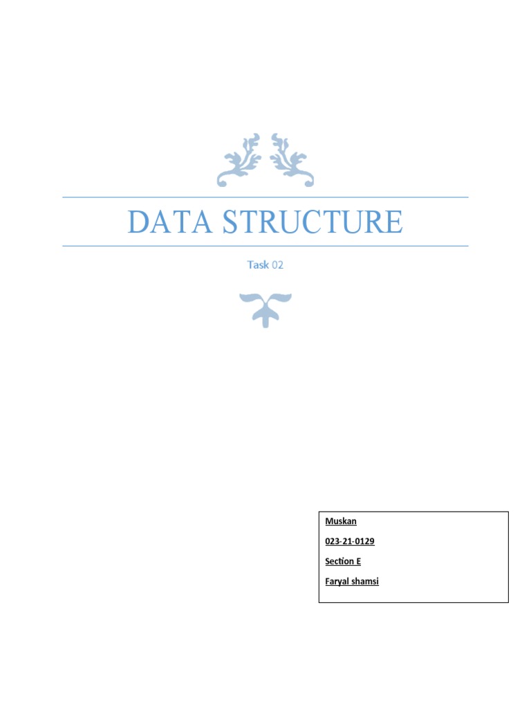 LAB-Task02 Muskan 023-21-0129 | PDF LAB-Task02 Muskan 023-21-0129 | PDF