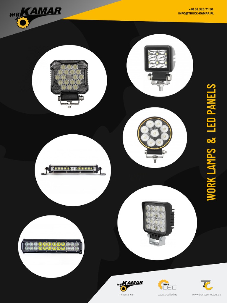 Work Lamps - LED Catalogue | PDF | Specification (Technical Standard ...